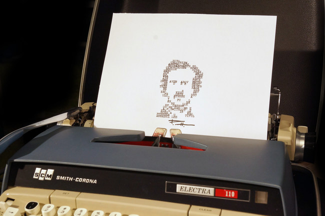 Artist Phil Hansen Encourages Literacy Through Using a Typewriter to ...