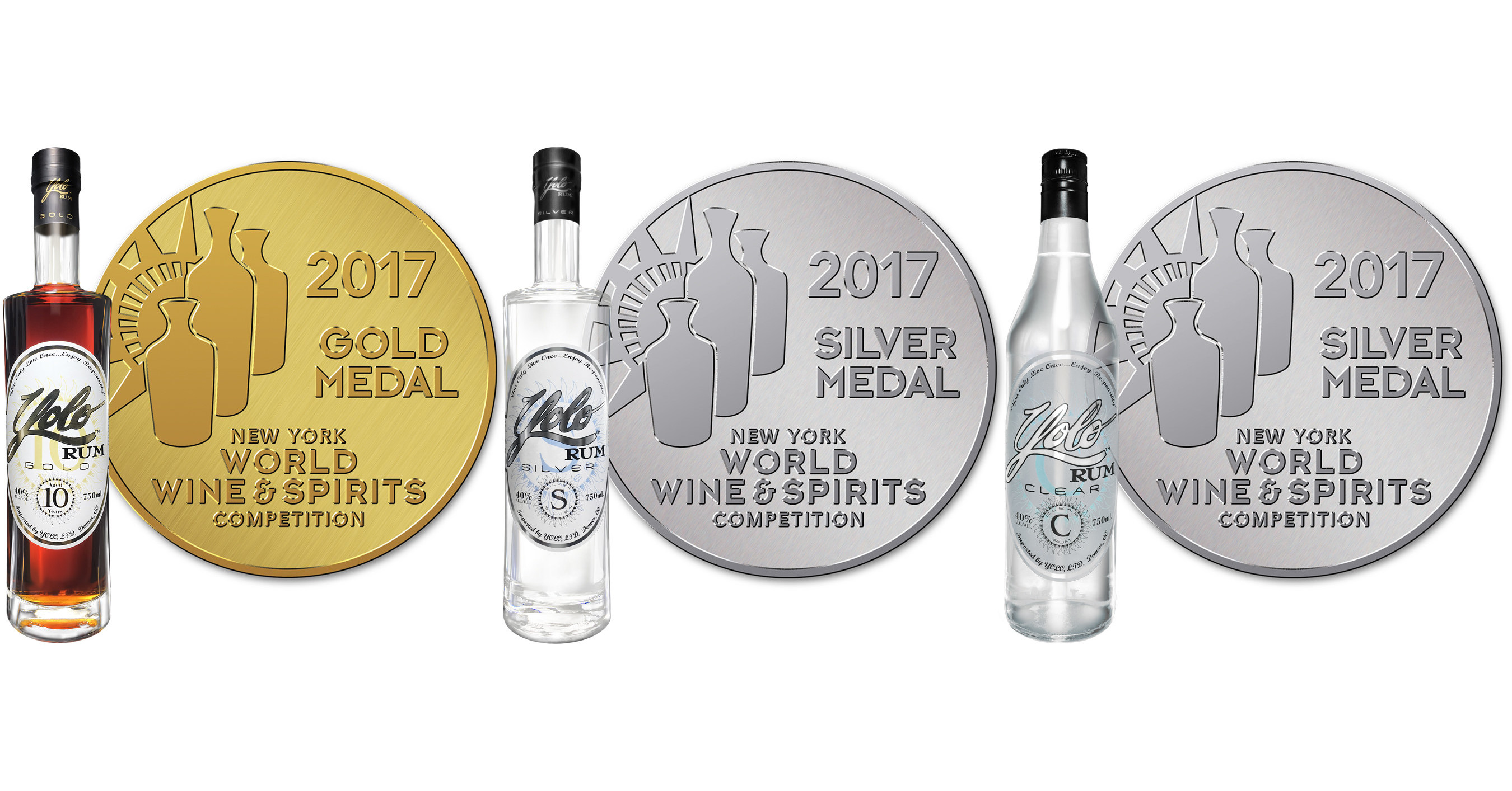 Yolo Rum Wins Multiple Medals at 2017 New York World Wine and Spirits ...