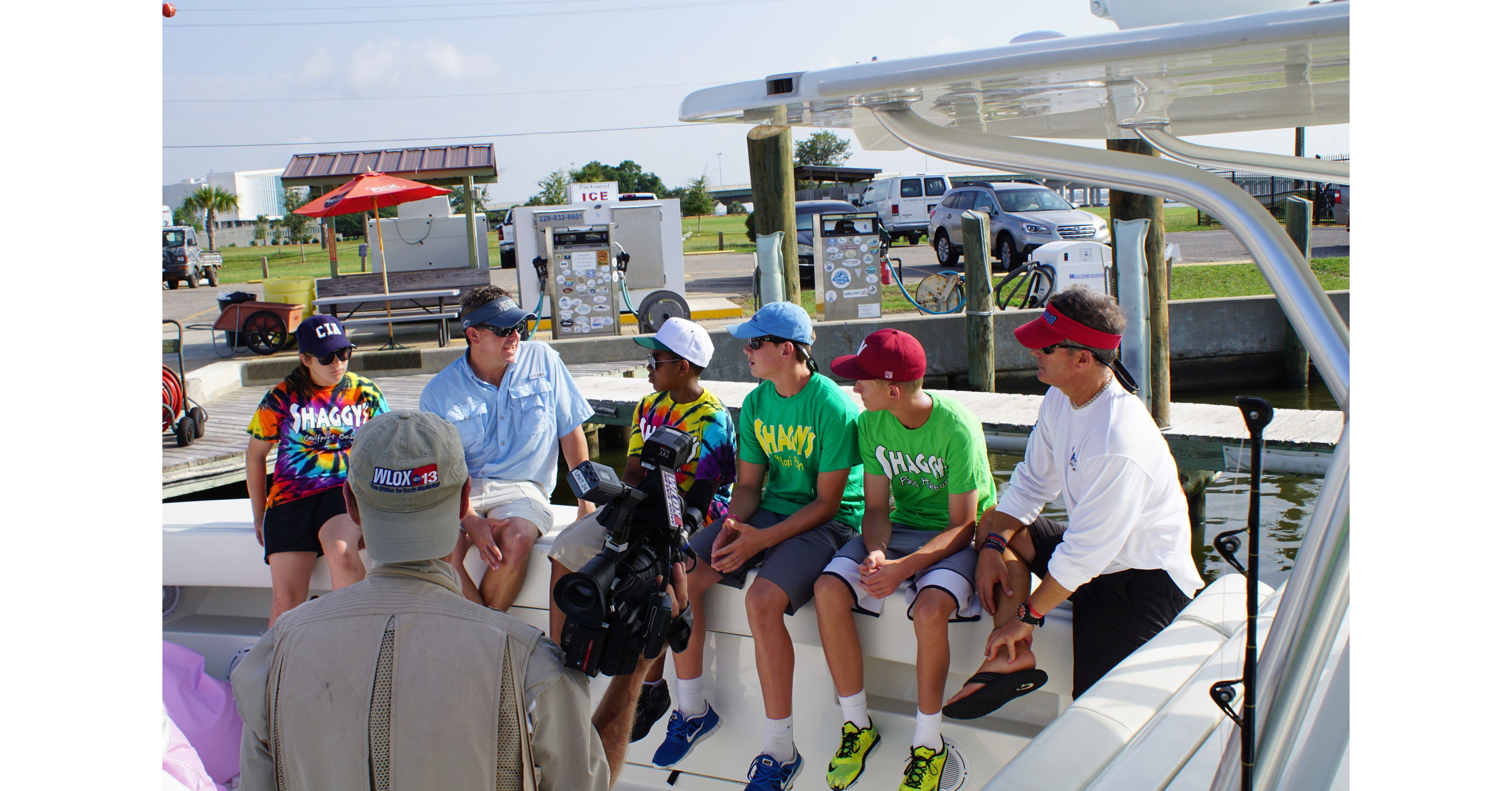 Shaggy's Provides Offshore Fishing Trip for 65 Kids