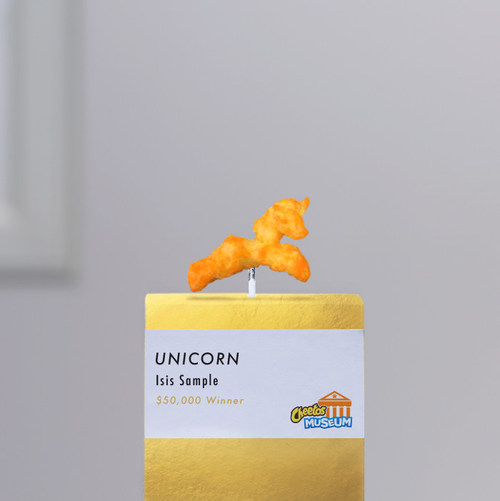The Cheesy Cheetos "Unicorn" Takes Home the Top Spot in the Cheetos Museum