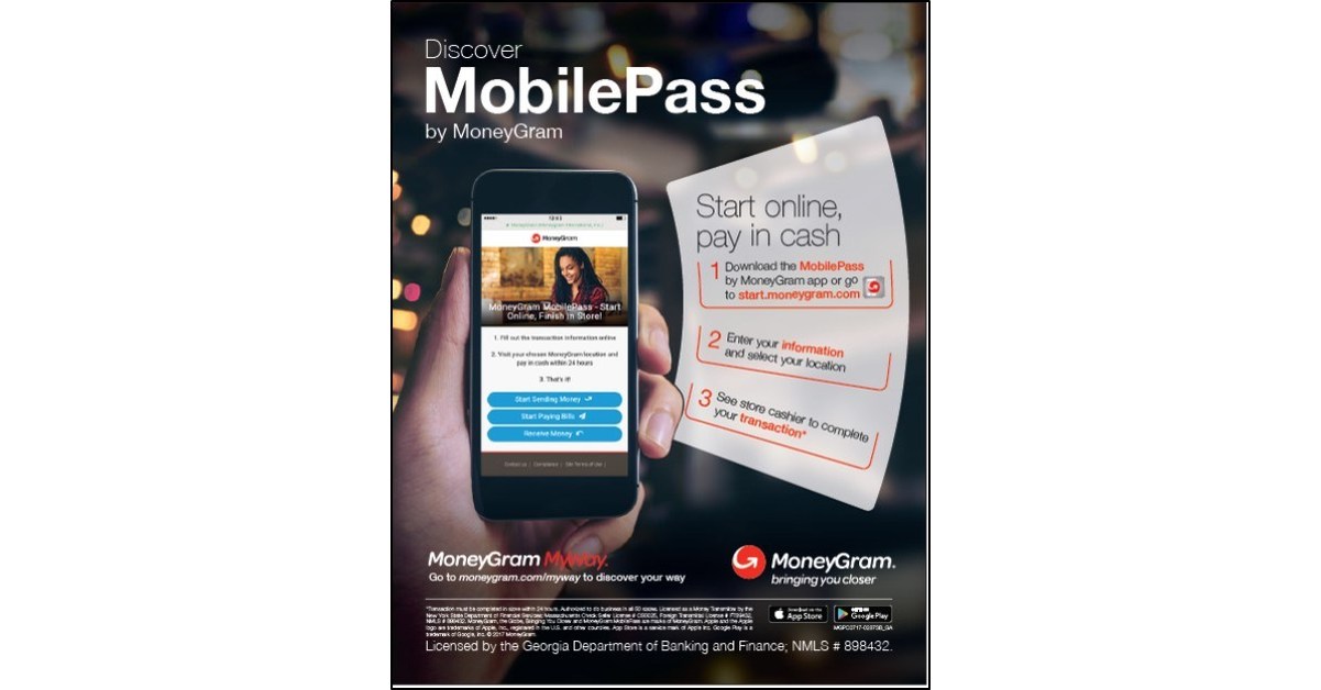 MoneyGram MobilePass™ Significantly Expands to 35,000+ U.S. Locations