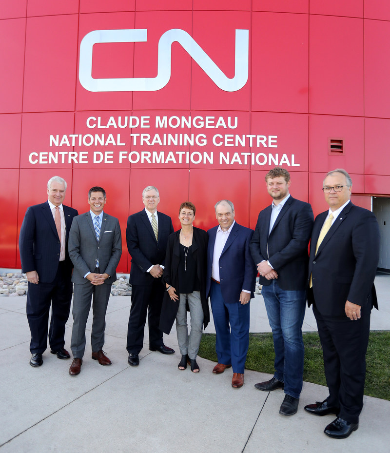 CN unveils the renamed Claude Mongeau National Training Centre in ...