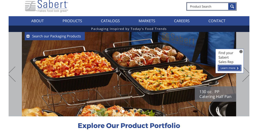 Sabert Corporation Launches Redesigned Website