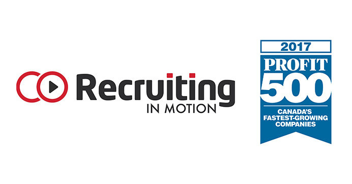 Recruiting in Motion Named on the 2017 PROFIT 500 for Second ...