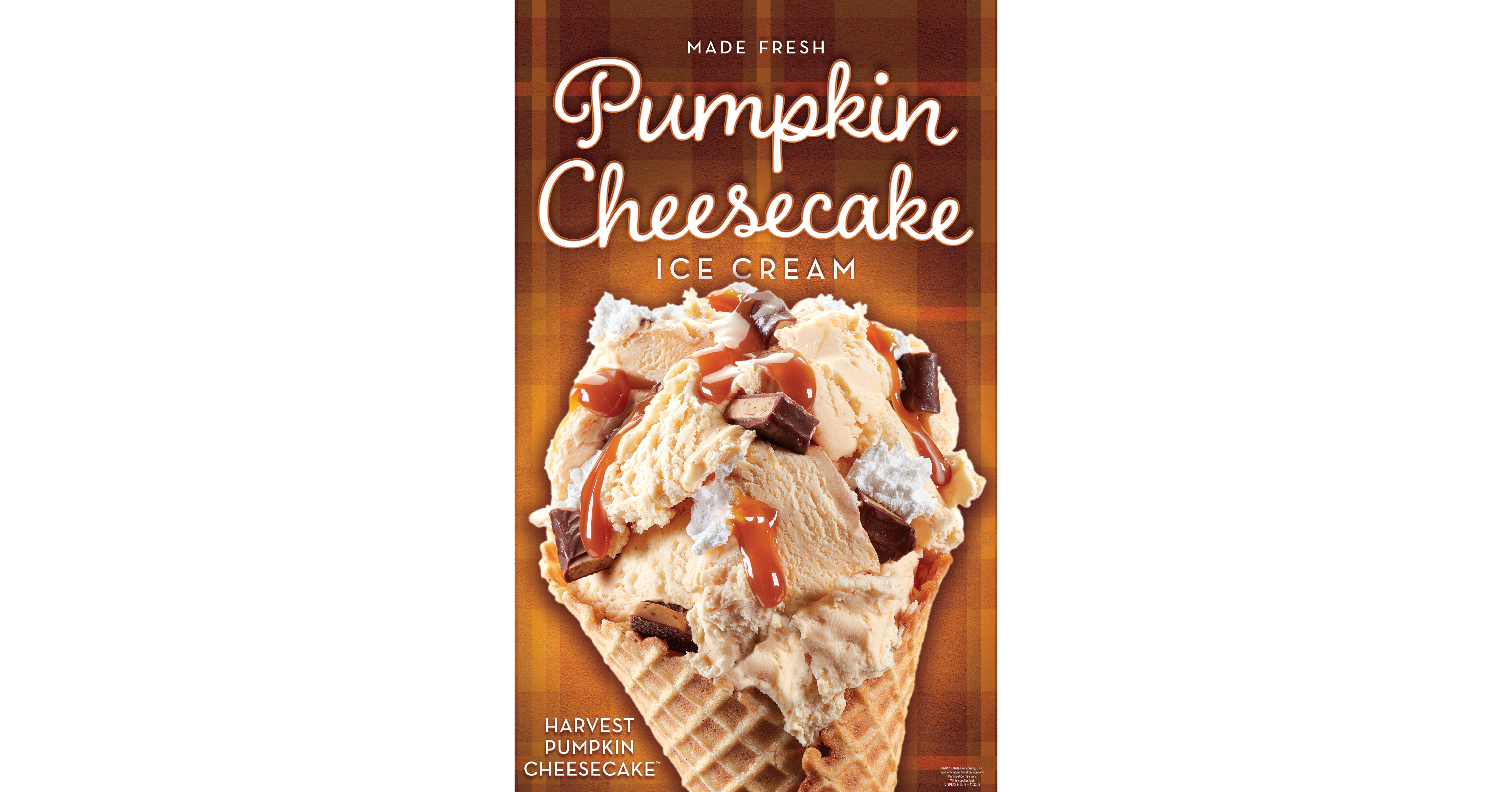 Pumpkin Cheesecake Ice Cream Cold Stone | The Cake Boutique