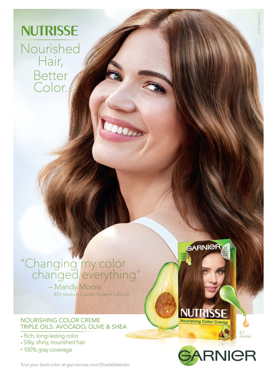 Mandy Moore Is The Newest #GarnierGirl