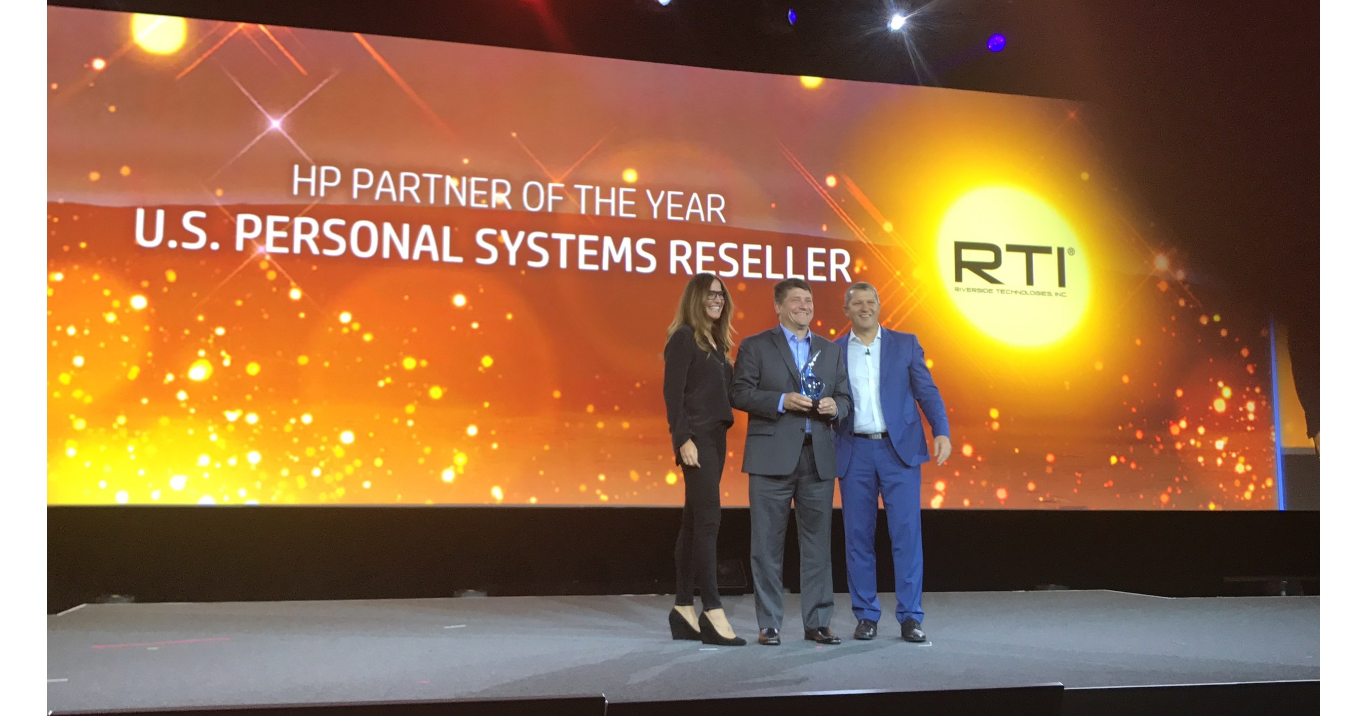 Riverside Technologies, Inc. receives top honor from HP Inc.