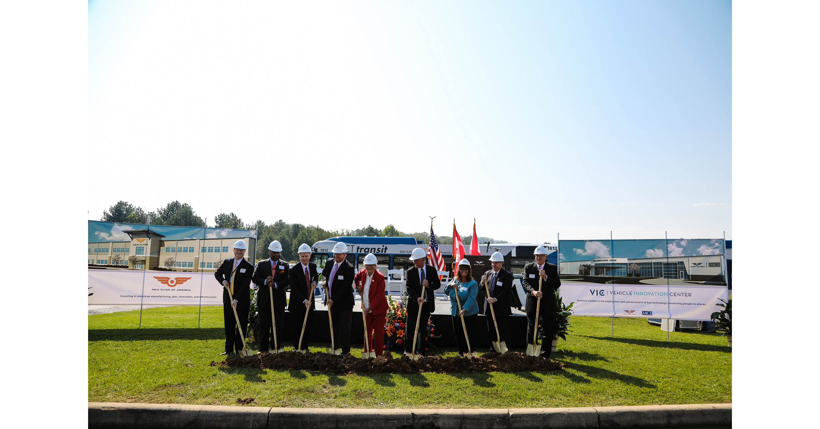 New Flyer of America Breaks Ground, Announces Vehicle Innovation Center ...