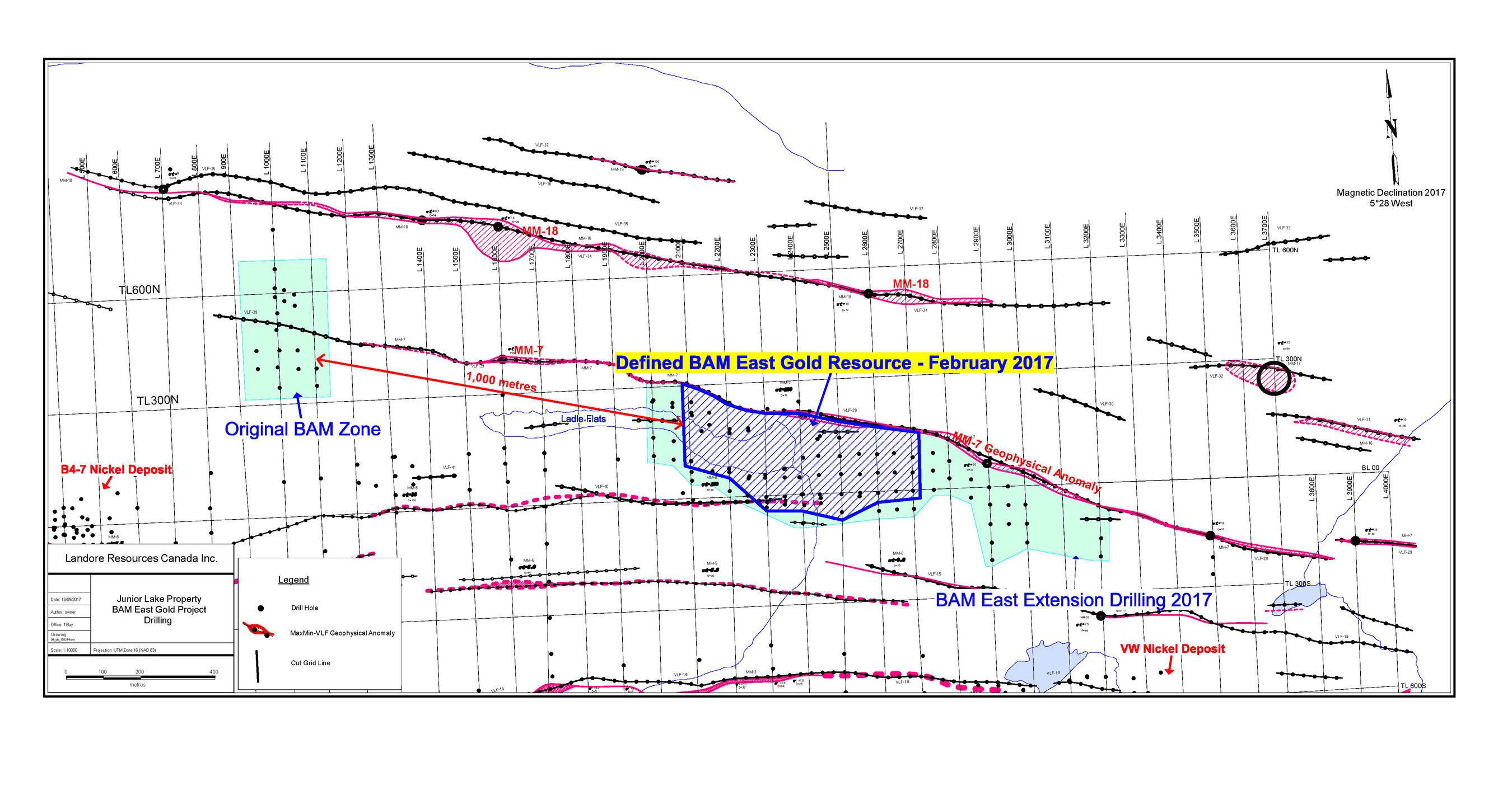 Landore Resources Limited - Drilling Confirms Gold Along Trend of BAM ...