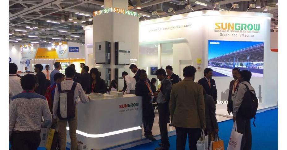 Sungrow Showcases Latest 1500V PV Inverters at REI Expo 2017