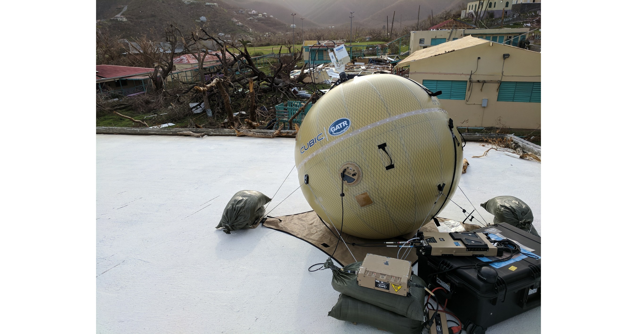 Cubic Aids Hurricane Disaster Relief Efforts with Satellite ...