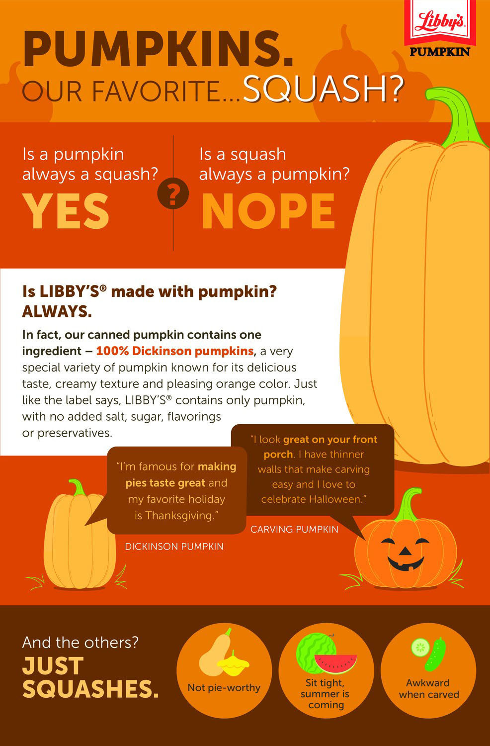 Favorable Summer Weather in Midwest Means Plenty of Canned Pumpkin on ...