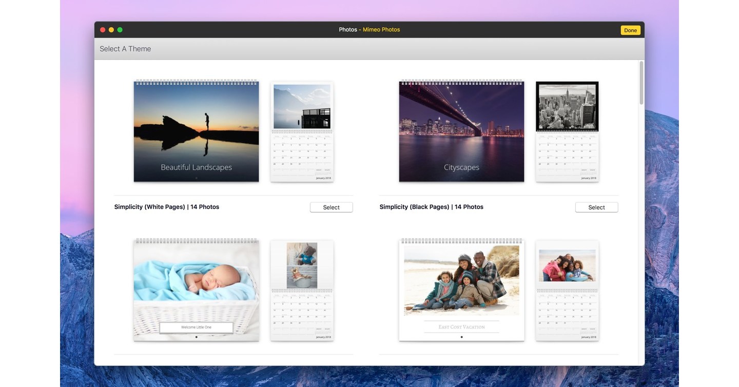 Mimeo Photos Now Integrated with Photos App in macOS High Sierra