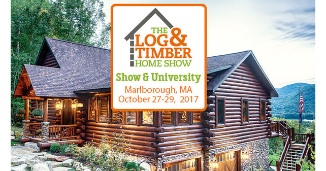 Log Home Show Coming to Marlborough, MA October 2017