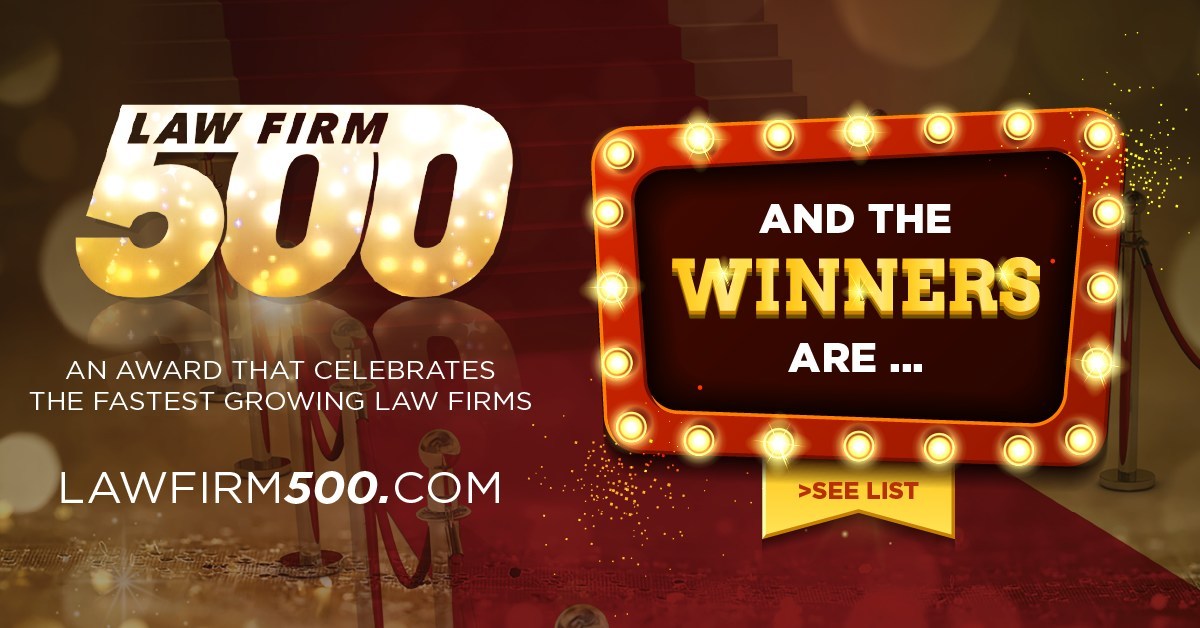 The 2nd Annual Law Firm 500 Award Honorees List Unveils Staggering ...