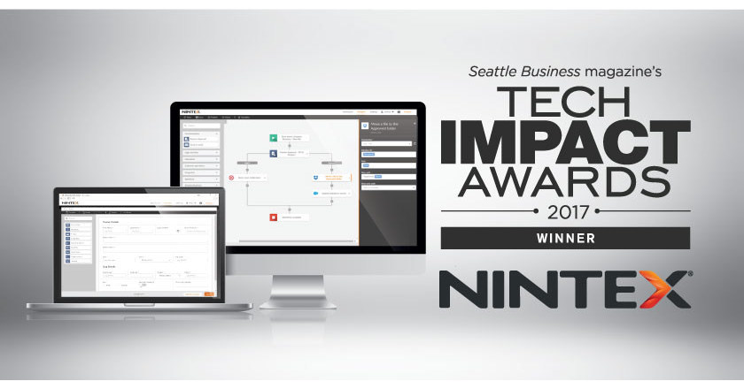 Nintex Wins 2017 Tech Impact Award
