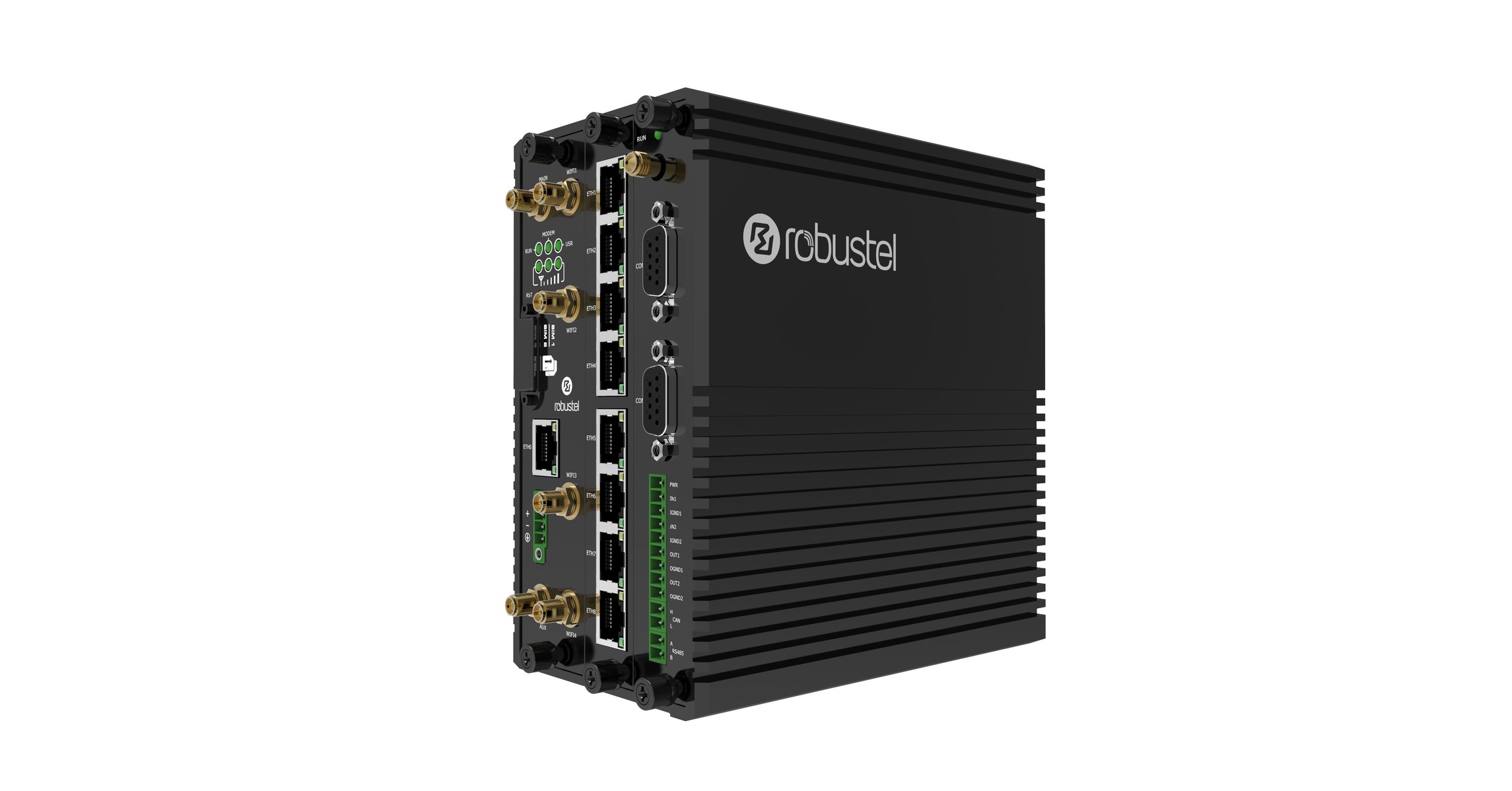 Modular Industrial IoT Edge Gateway Supports Various Communication ...