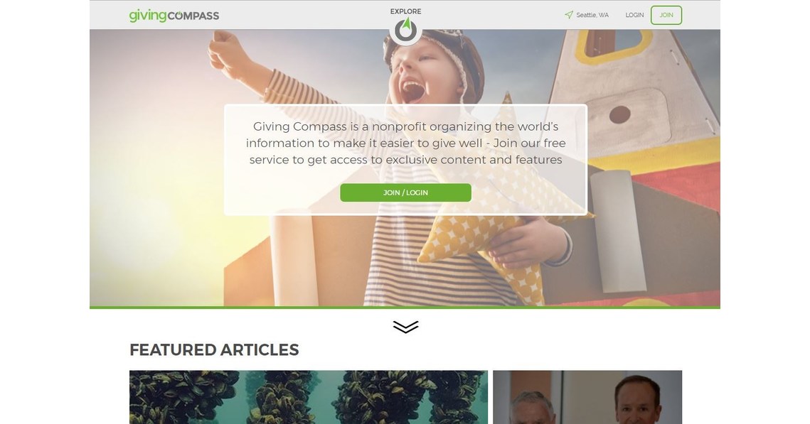 Giving Compass Releases New Experience Based on Learning from 25,000 ...