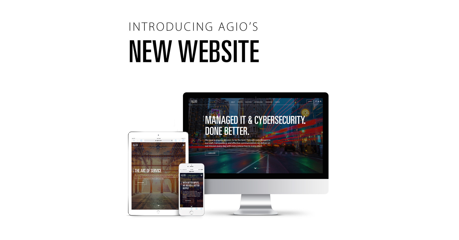 Agio Launches New Website