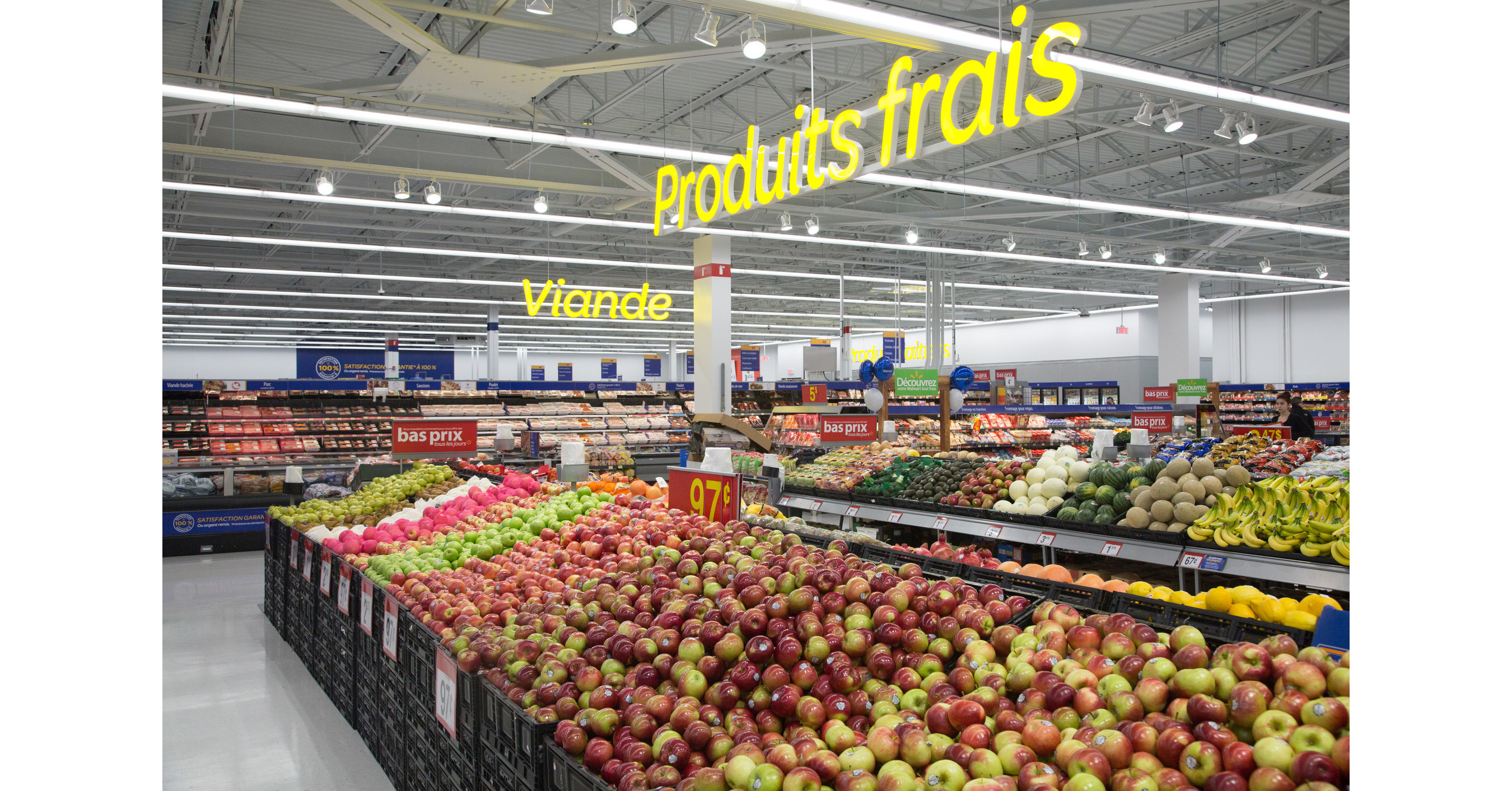 Inauguration du nouveau Supercentre Walmart de Longueuil : Premier ...