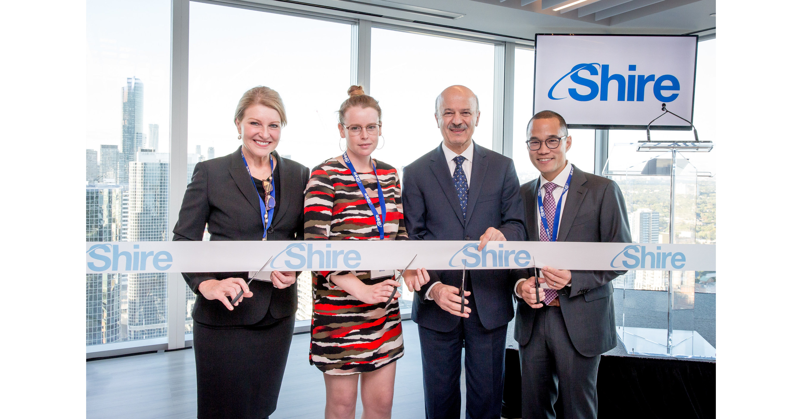 Shire celebrates opening of new Canadian offices