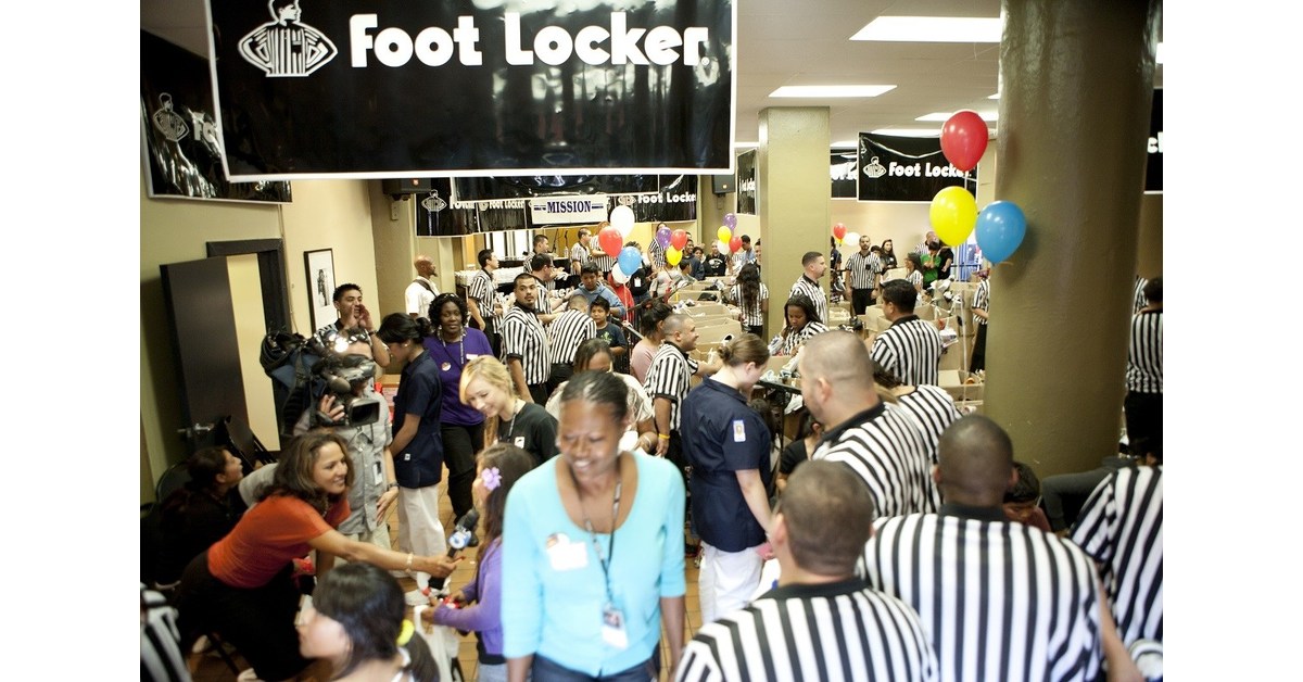 Foot Locker Donating New Shoes To Nearly 5,000 Needy L.A. Children At ...
