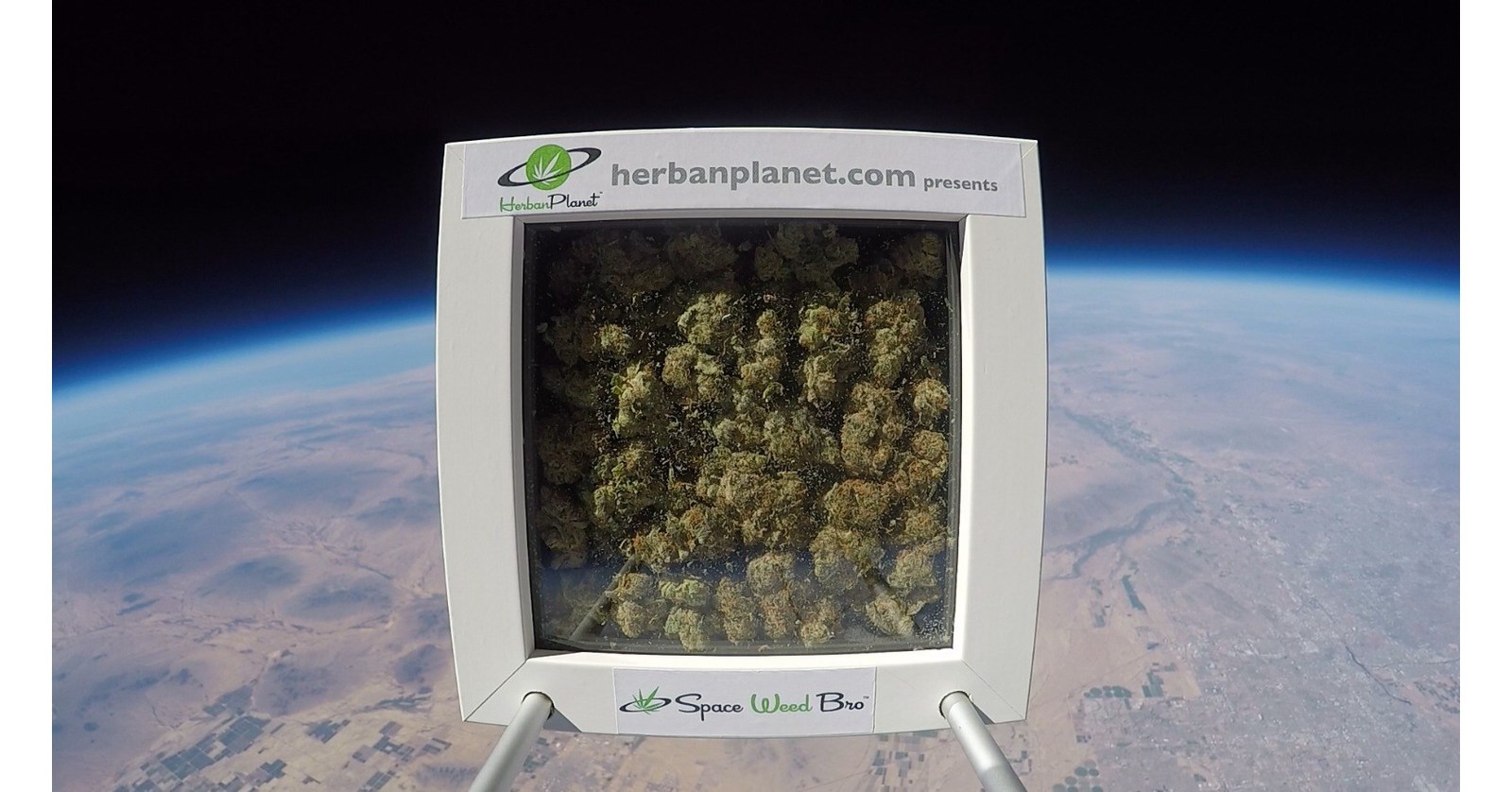 Herban Planet Launches 'Space Weed Bro' Marijuana Into Space