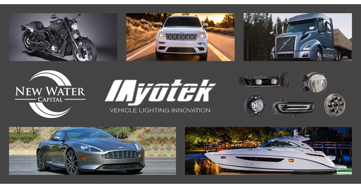 Tier I Auto Supplier Myotek Partners with New Water Capital for Growth