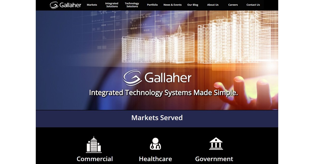 Gallaher Celebrates 44 Year Anniversary with Website Redesign
