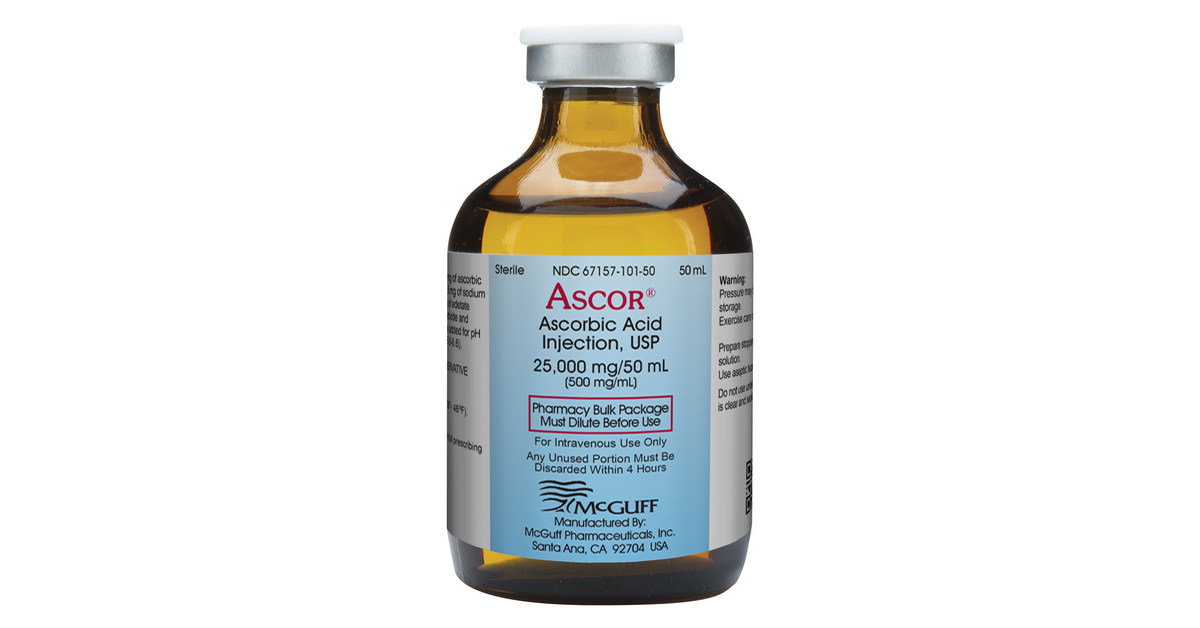 McGuff Pharmaceuticals, Inc. Announces FDA Approval For Ascor ...