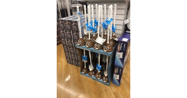 Squatty Potty® Poo Emoji Plunger Lands in Bed, Bath & Beyond