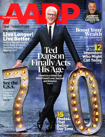 Inside the October/November Issue of AARP The Magazine: TV Icon Ted ...