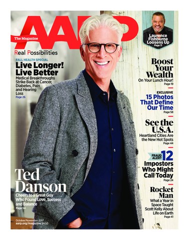 Inside the October/November Issue of AARP The Magazine: TV Icon Ted ...