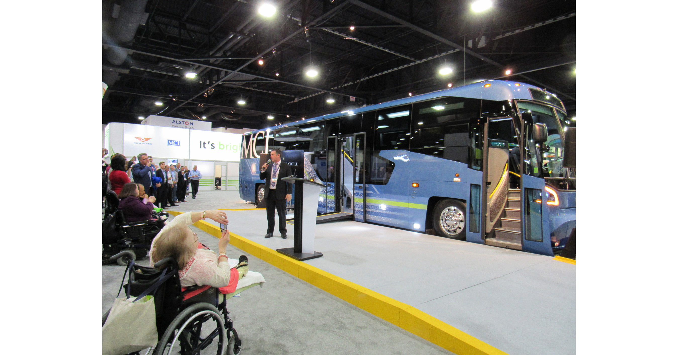 Breakthrough in commuter rider ADA accessibility with MCI (Motor Coach ...