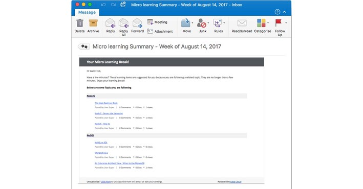 Saba Delivers Complete Modern Learning Experience