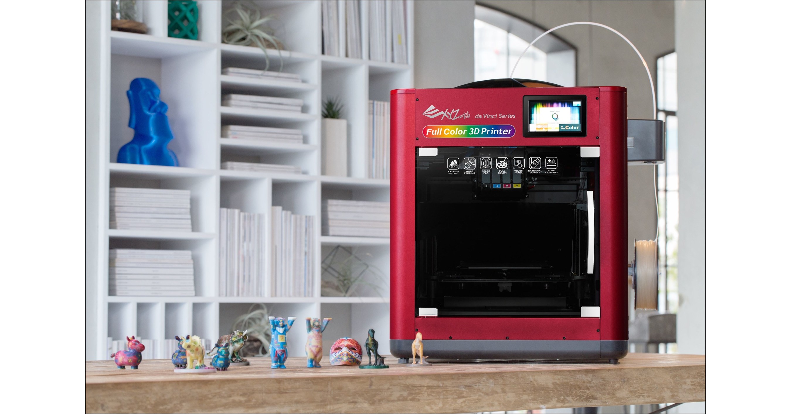XYZprinting Announces Creation of the Largest Full-Color 3D Gallery