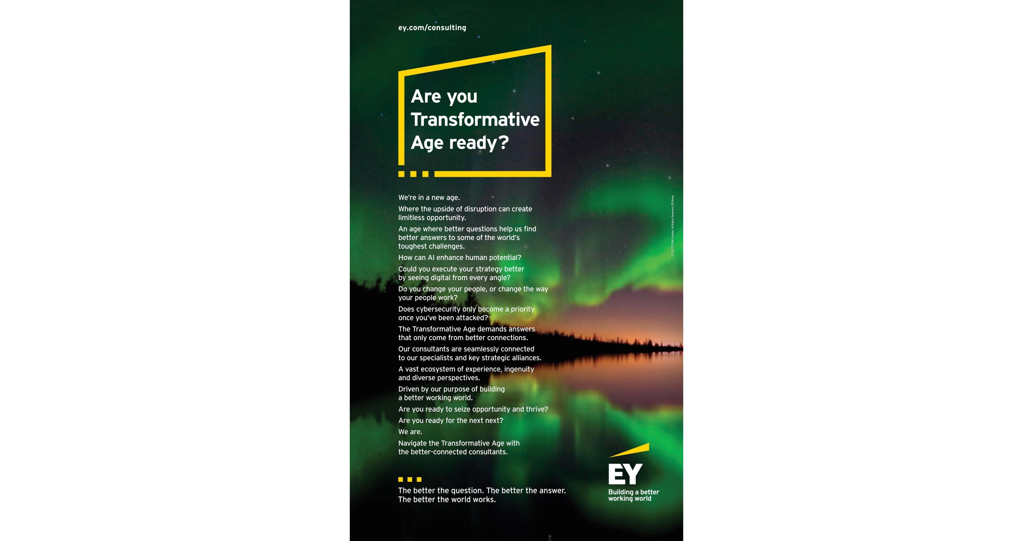 New Advertising Campaign Shows How EY’s Better-Connected Consultants ...