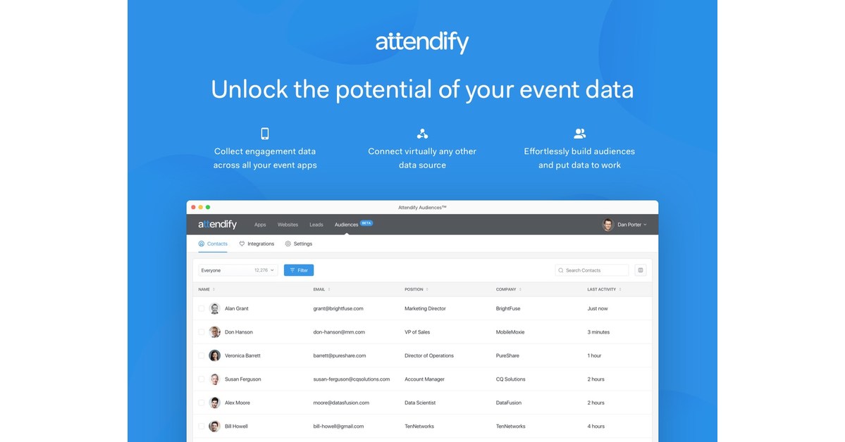 Event Tech Leader Attendify Announces Beta Launch of Attendify ...