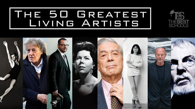 The 50 Greatest Living Artists and 50 Most Deserving of a Nobel Prize ...