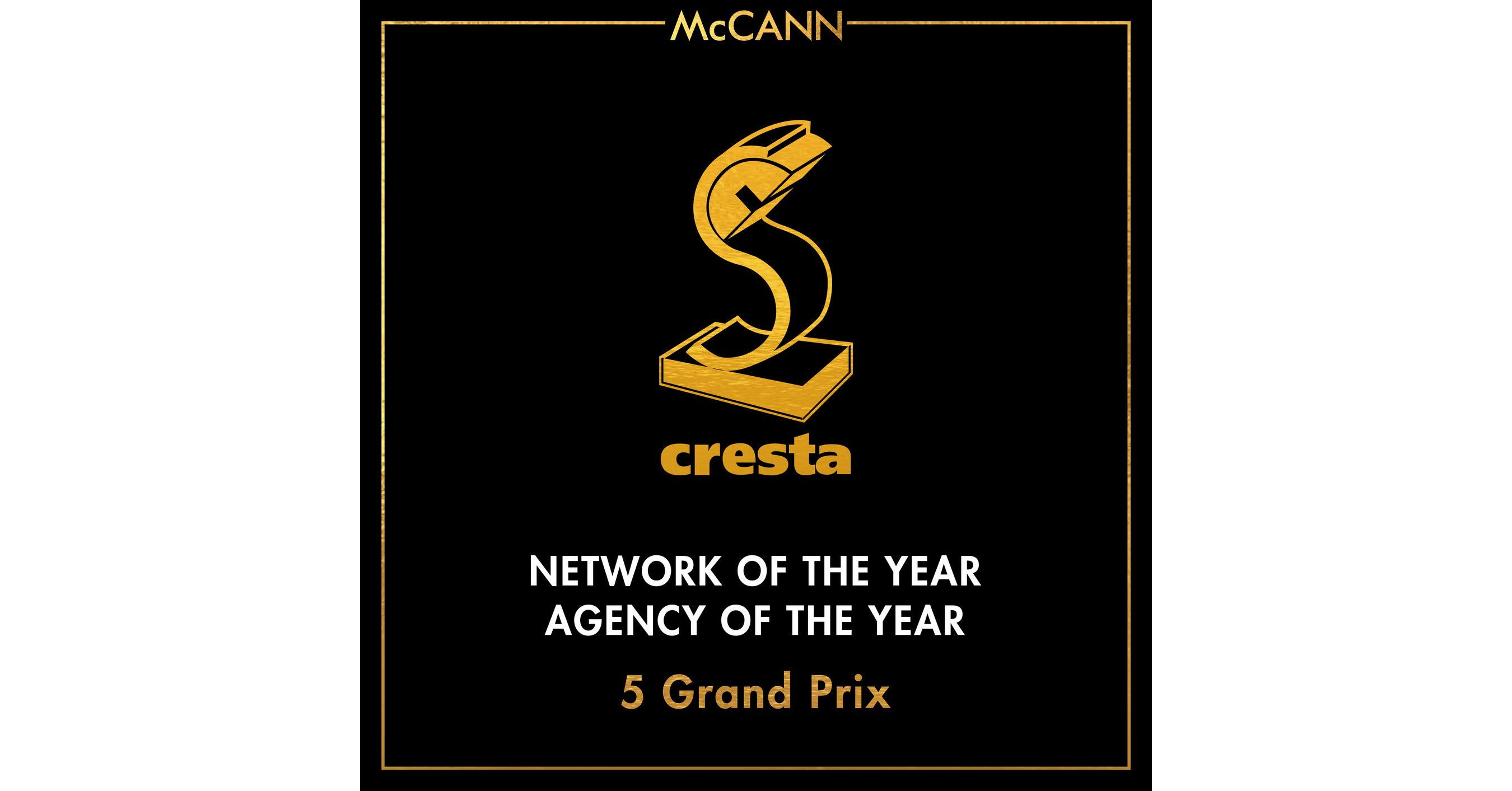 McCann Named Network and Agency of the Year at Cresta Awards