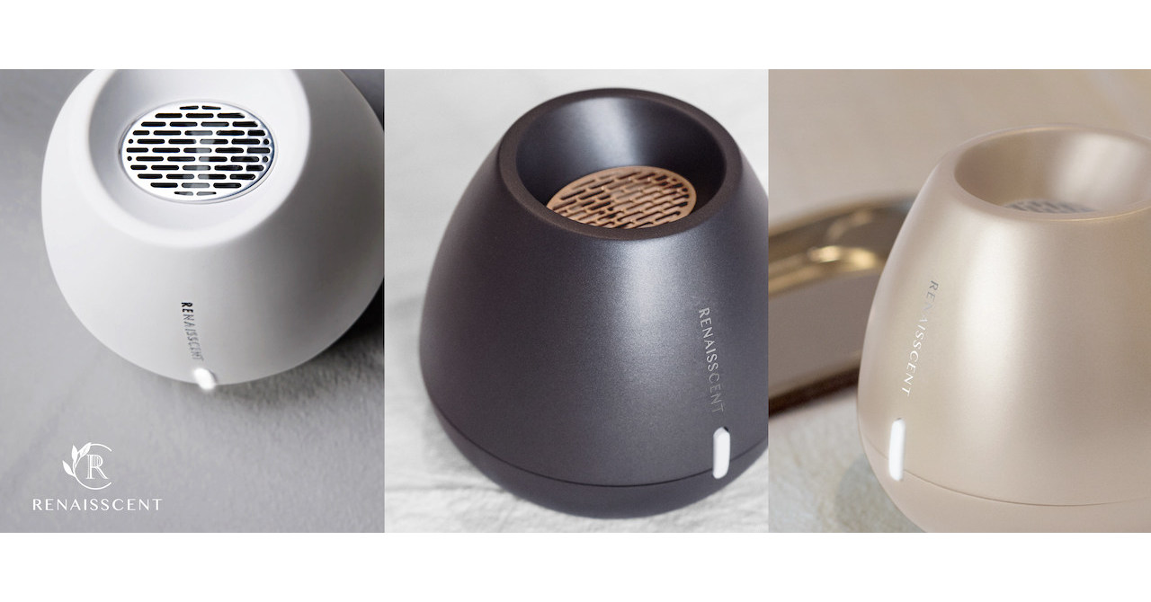 Renaisscent, a Waterless Smart Diffuser that Allows for Complete Scent ...