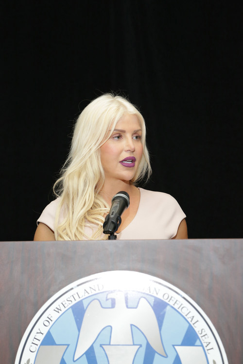 Kayrouz keynotes welcome speech for new U.S. citizens at Federal ...