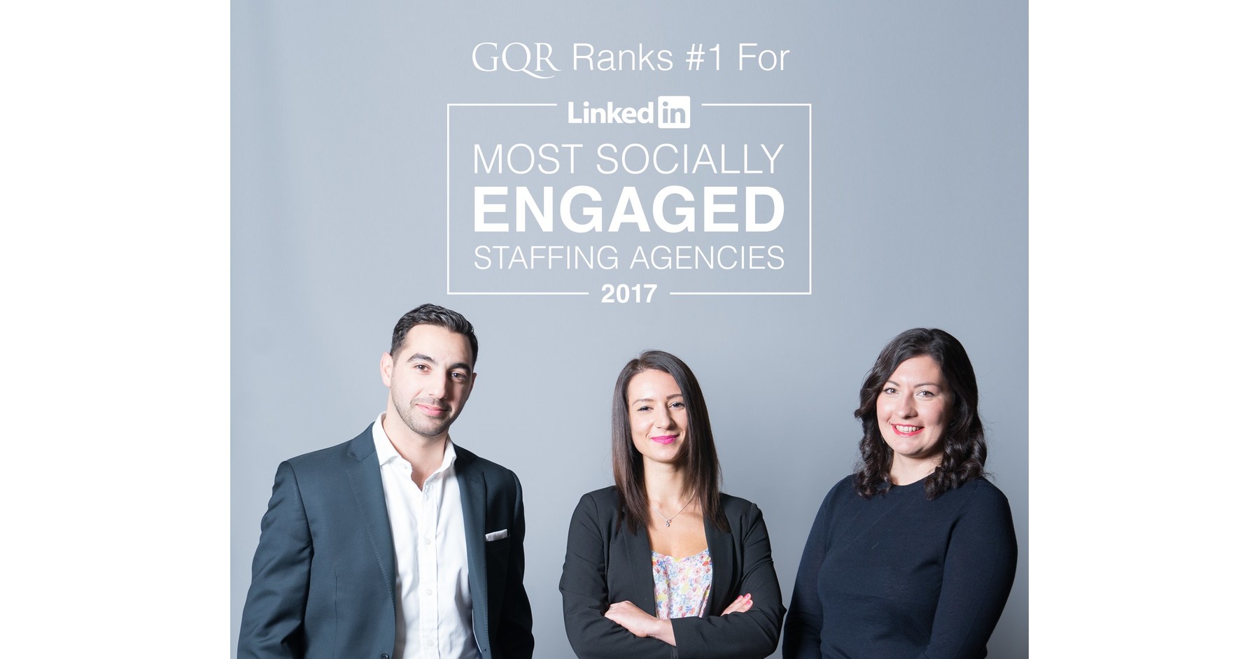 GQR Ranks #1 LinkedIn Most Socially Engaged 2017