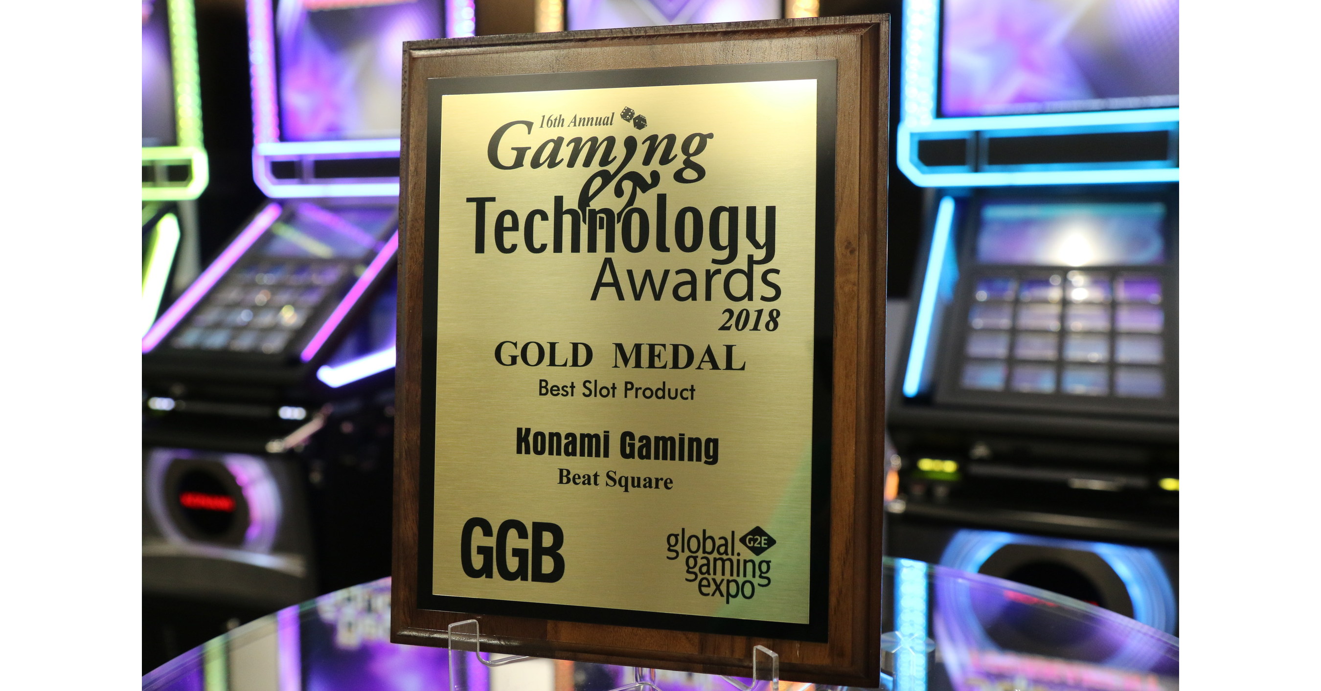 Konami's Beat Square Wins Best Slot Product in 17th Annual Gaming ...