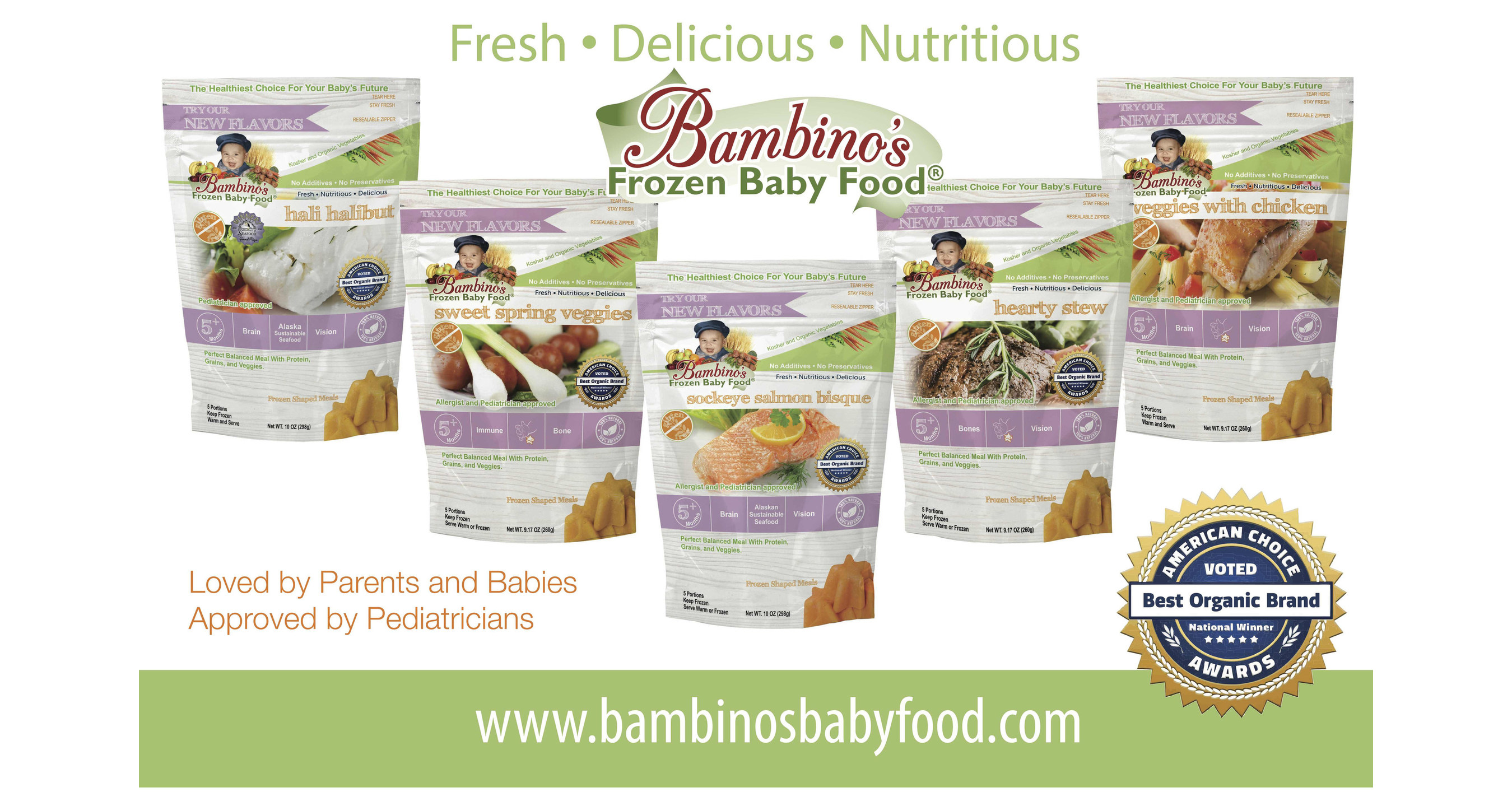 Bambino's Baby Food Creates Frozen Star Shaped Meal to Address Teething