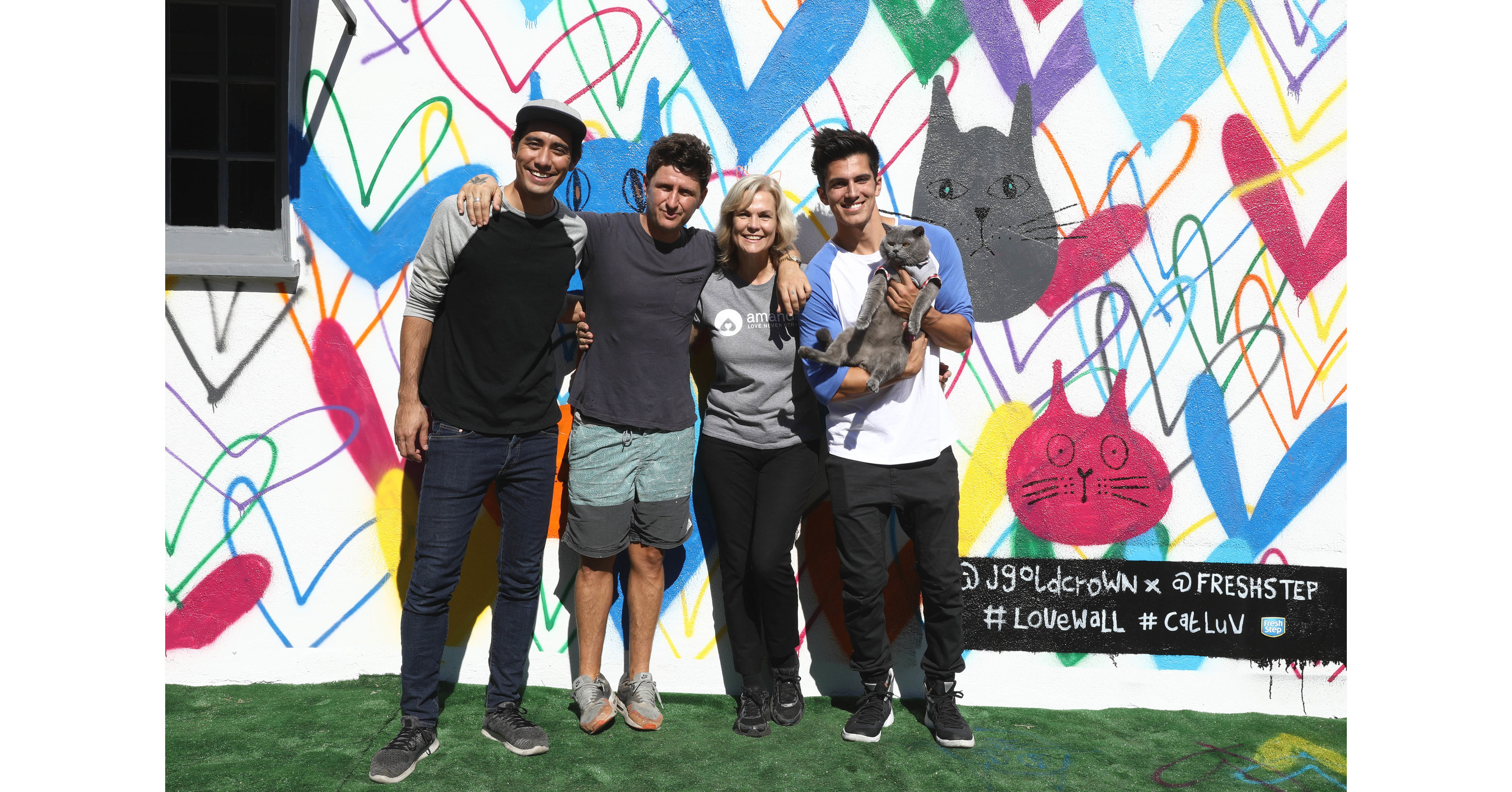 Los Angeles Animal Shelter Hosted 'Cat Luv' Celebration With Digital ...