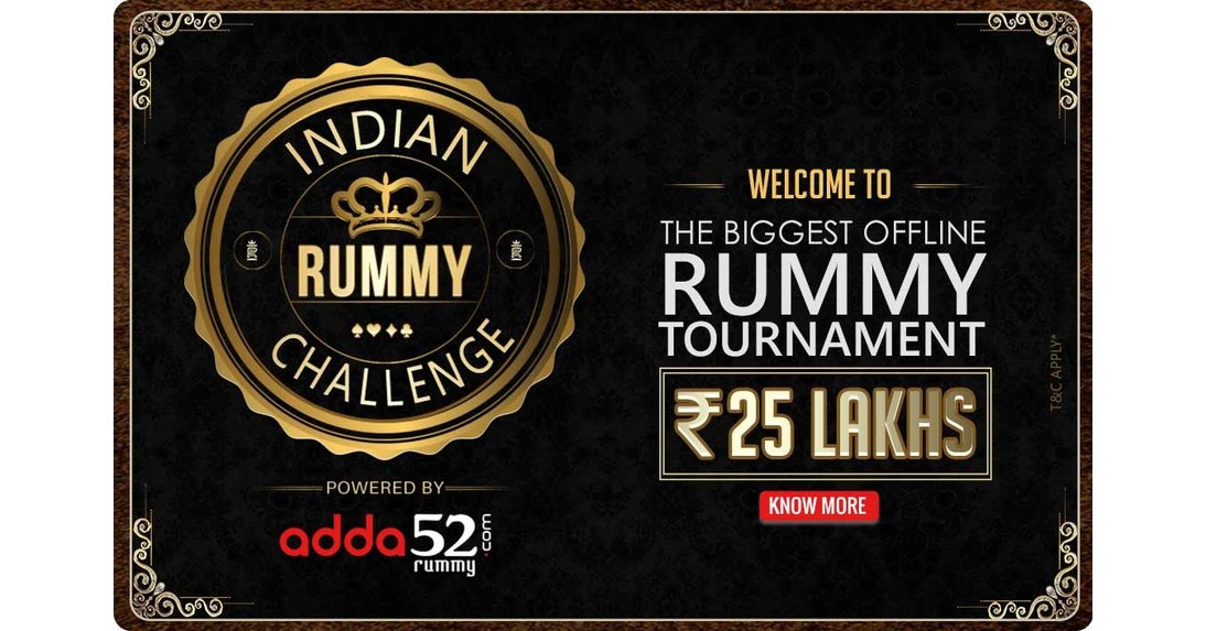 The Indian Rummy Challenge Tournament by Adda52Rummy at Deltin Royale, Goa