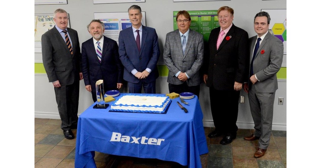 Baxter Canada's Alliston Manufacturing Facility Awarded Prestigious ...