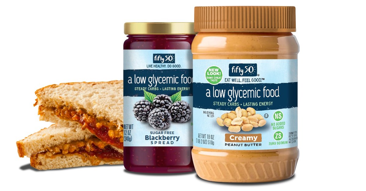 Fifty50 Foods Unveils New Packaging for its Certified Low-Glycemic Products