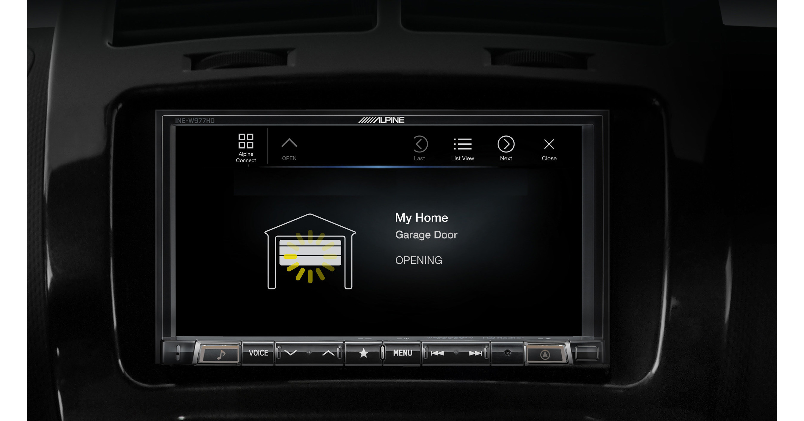 Alpine Electronics Announces Partnership with Chamberlain Group